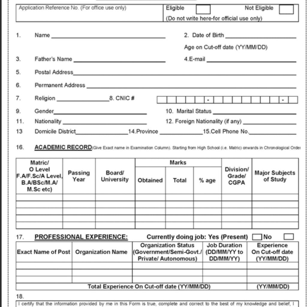 Ecp Jobs 2023 Online Apply 2023 Ecp Jobs Advertisement 2023 Job Buzz